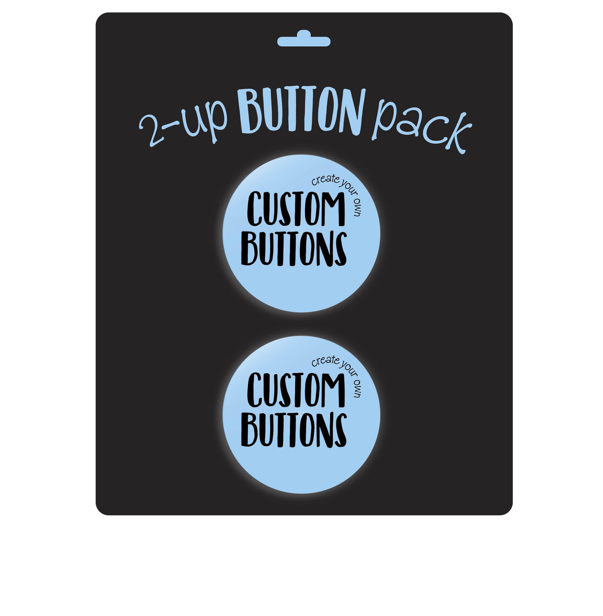 2 Up Custom Button Packs in Canada | Button Bros – Button Bros